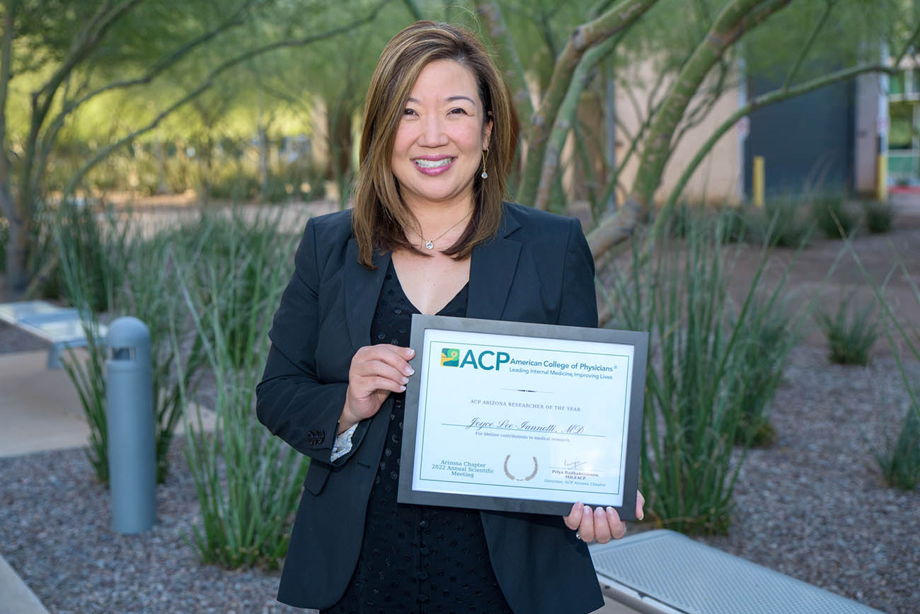 Dr. Lee-Iannotti Named Arizona Researcher of the Year by ACP | The ...